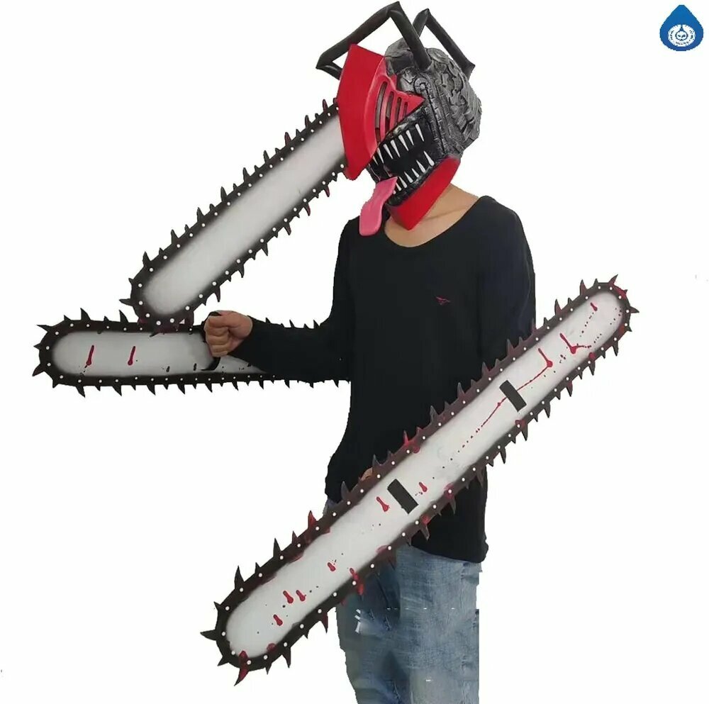 Костюм человека с бензопилой, рука для косплея, персонаж манги Денджи, косплей 90 см