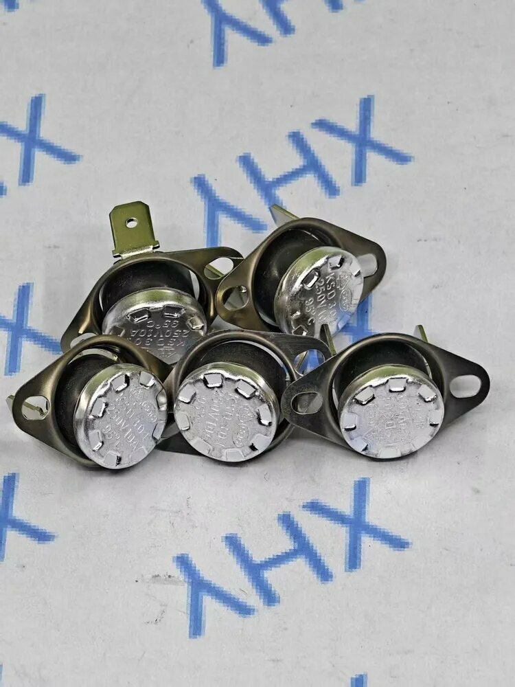 Эксклюзивный датчик тяги TM22 250V10A на 95C с подвижным фланцем, комплект 5 термореле