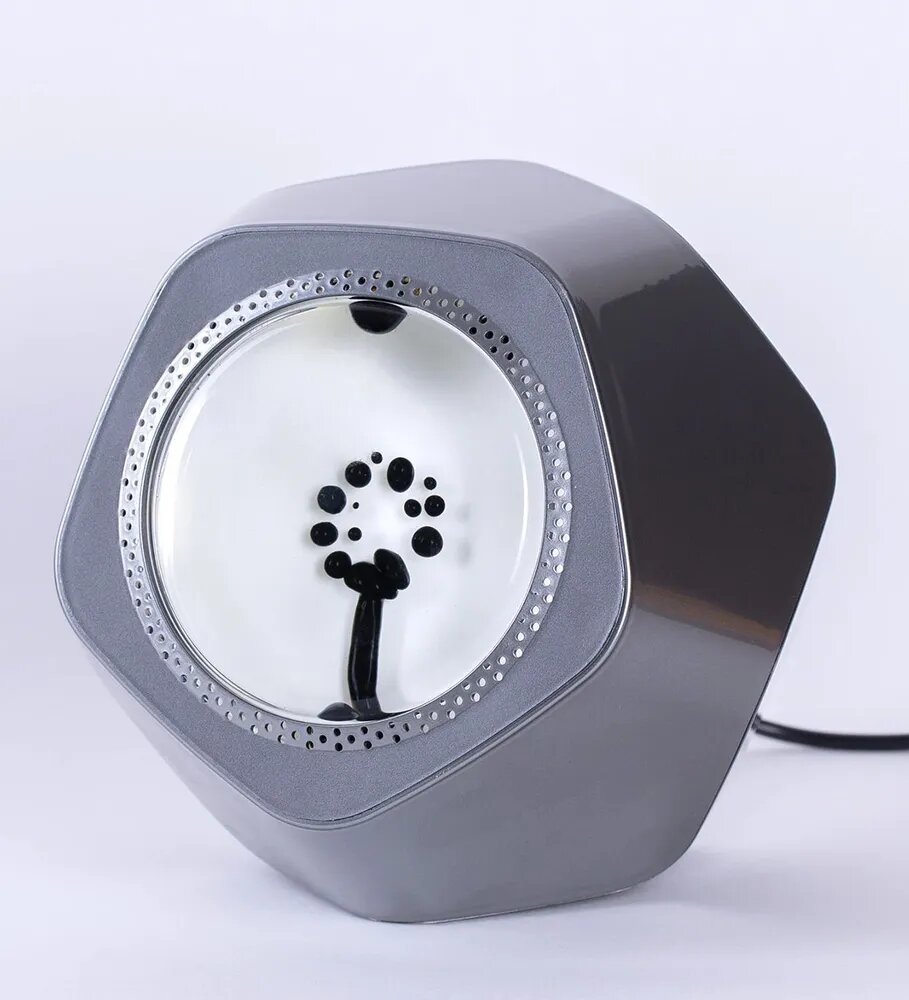 Колонки с магнитной жидкостью беспроводные, серый, танцующий феррожидкостный звуковой визуализатор с музыкальным ритмом