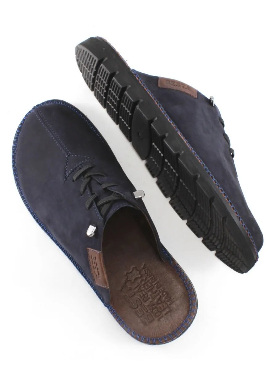 Сабо Босоногие кожаные