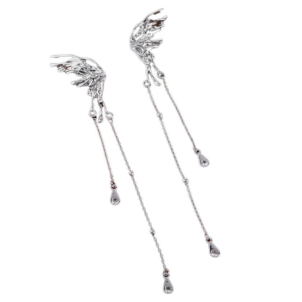 2 шт. Имитация клипс-бабочек для наушников, - A