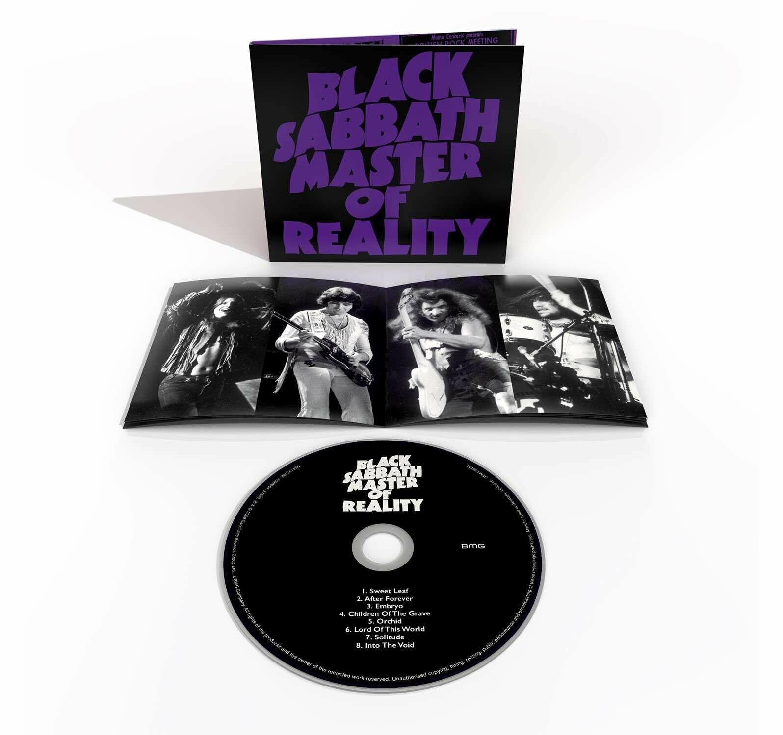 Black Sabbath - Master Of Reality (CD) 2025, Sanctuary, Digisleeve, Фирменный музыкальный диск