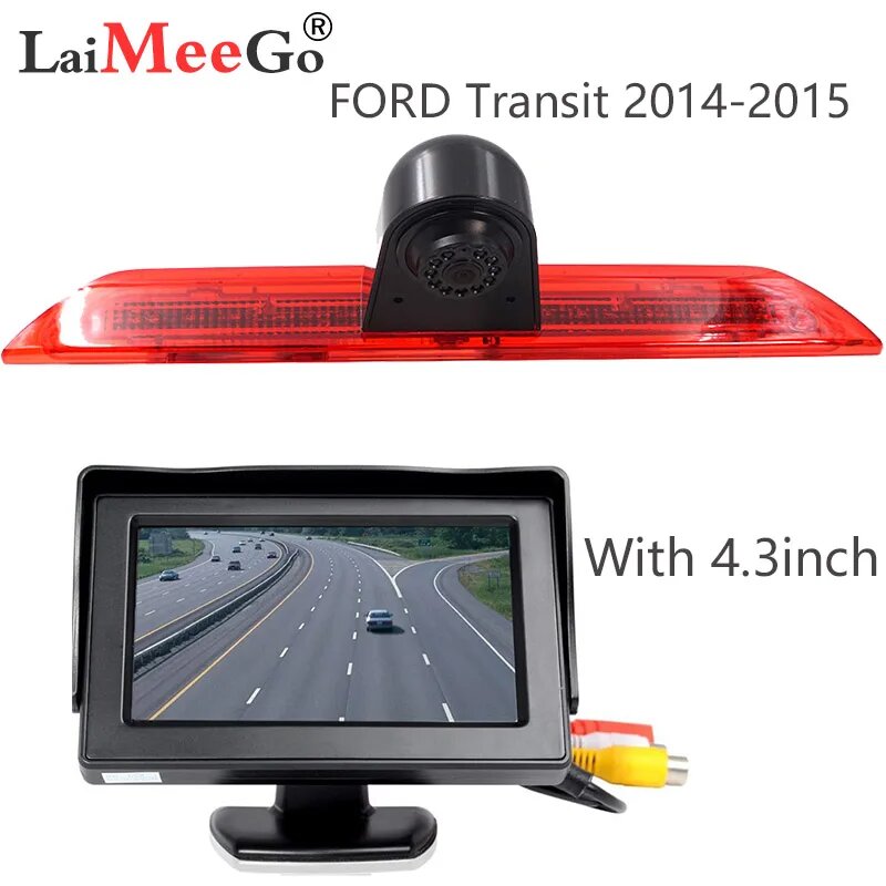 HD 12 В Автомобильная камера заднего вида, резервная камера заднего вида, ночное With 4.3inch