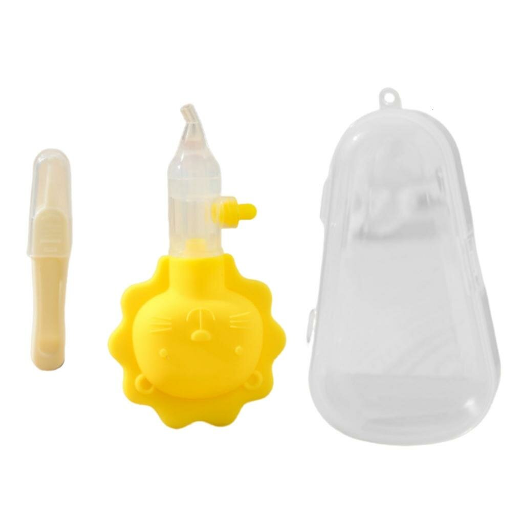 Гигиенический аспиратор для носа младенца, Светло-желтый