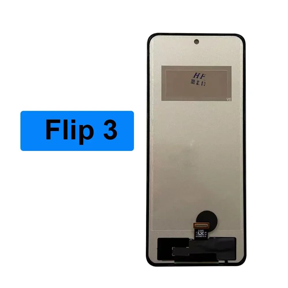 Экран для Samsung Galaxy Z Flip3 4, ЖК-дисплей, сенсорная панель, дигитайзер в сборе, замена 6,7 дюйма, для Samsung Z Flip 5 6, экран Flip 3