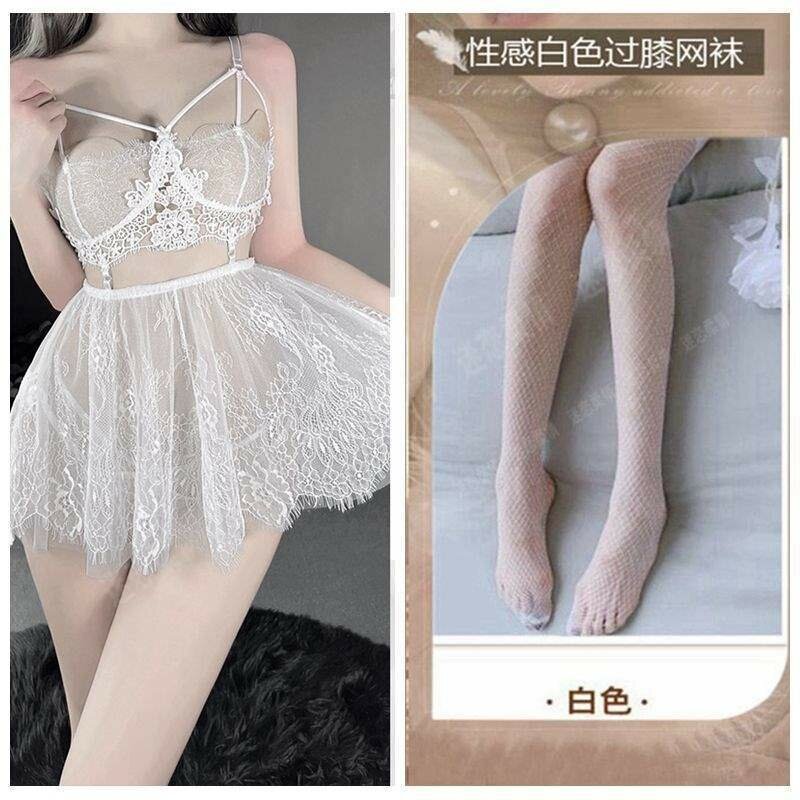 Сексуальное страстное облегающее ночное платье с вышивкой, ультракороткое, с открытым декольте, комплект нижнего белья с кружевной отделкой