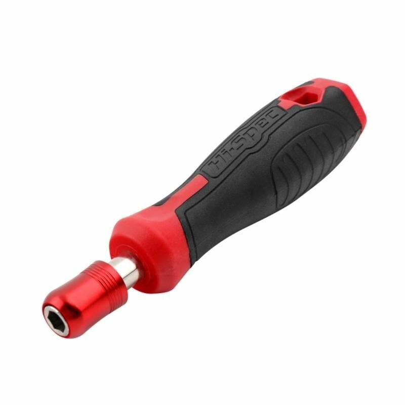 Держатель бит для отвертки 1/4", красный