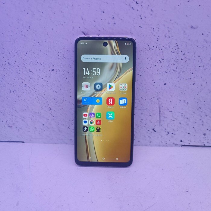 Смартфон Infinix HOT 40i 8/128 Золотистый