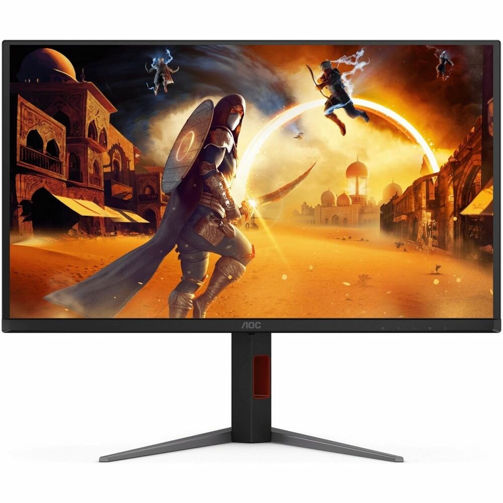 Монитор 27" AOC Q27G4ZD Black ( QD-OLED 2560x1440, 240 Гц, 0.03 мс, 16:9, 1000 кд/м² (пиковая), DisplayHDR True Black 400, DP 1.4, HDMI 2.0, USB Hub (4x USB 3.2), 3.5 Jack, Adaptive-Sync Pivot)