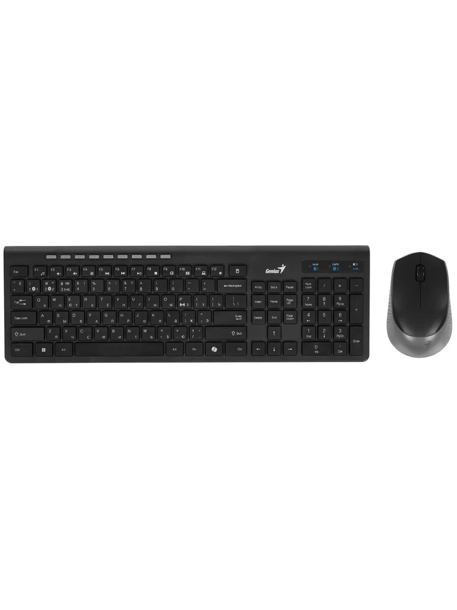 Комплект клавиатура + мышь беспроводная Smart KM-8230