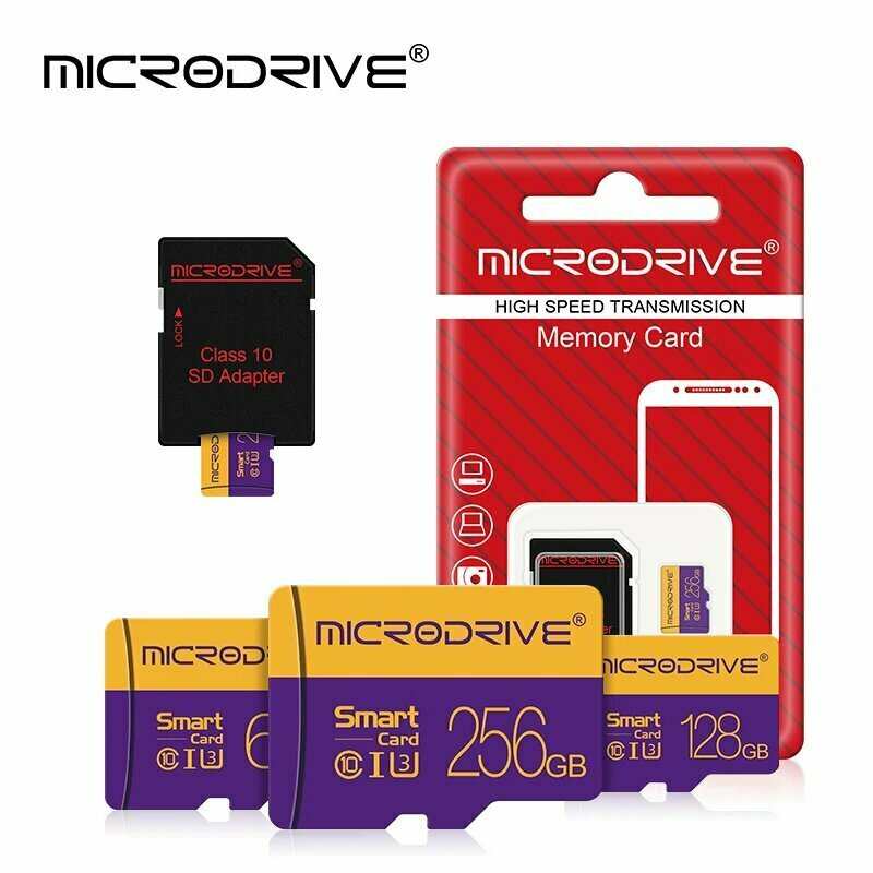 MicroDrive MicroSD карта памяти 8 ГБ Class 10
