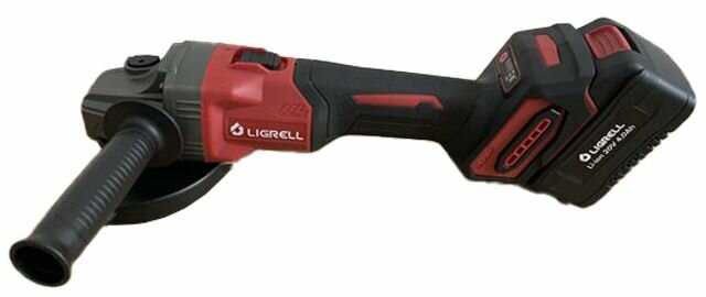 УШМ акк LIGRELL AG-125/20BL 125мм 20В 3500-8500об/мин 1х4А/ч б/щет рег/об 2,3к