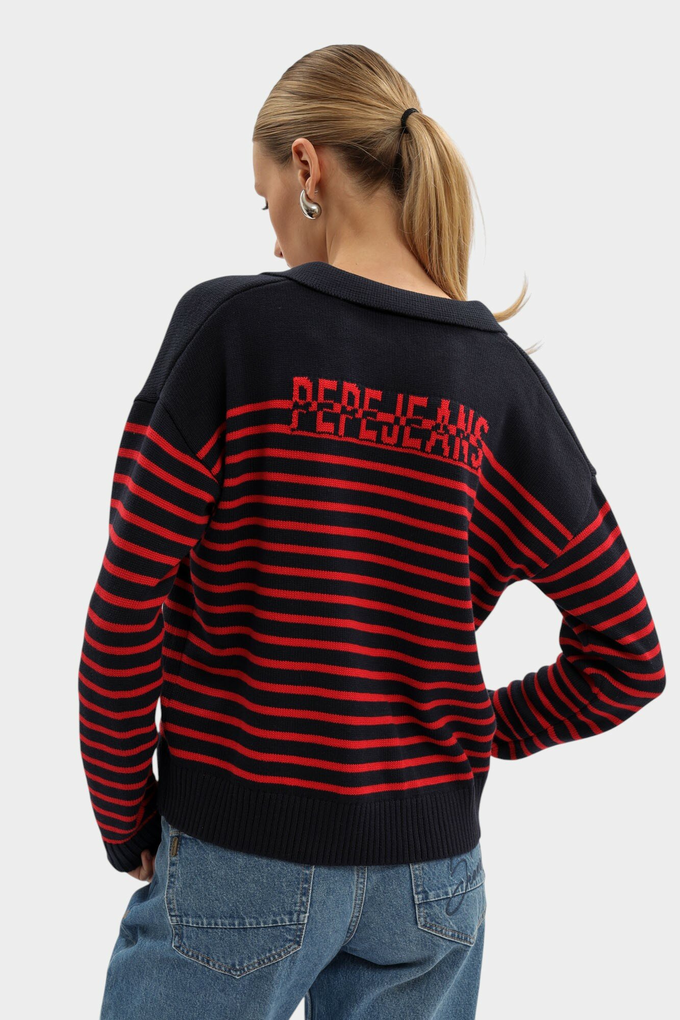 Джемпер Pepe Jeans, размер XS, синий — фото 1
