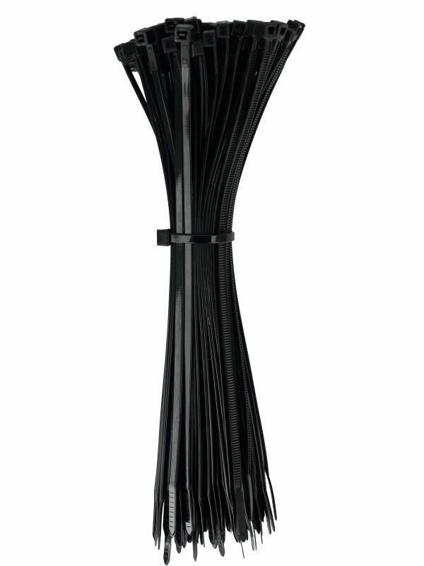 Хомут кабельный 3.6х200 нейл. черн. (уп.100шт) IEK UHH32-D036-200-100