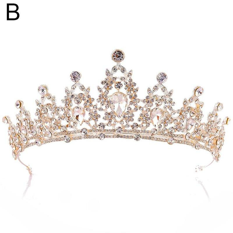 FROVOL Свадебная диадема для волос, хрустальная свадебная диадема, корона, серебристая диадема, вуаль, аксессуары, серьги, свадебный набор, корона, ожерелье для волос