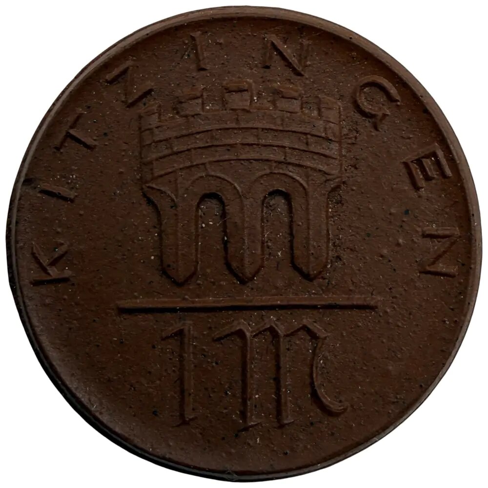 Германия, Веймарская республика, Китцинген 1 марка 1921 г. (Лот №2)