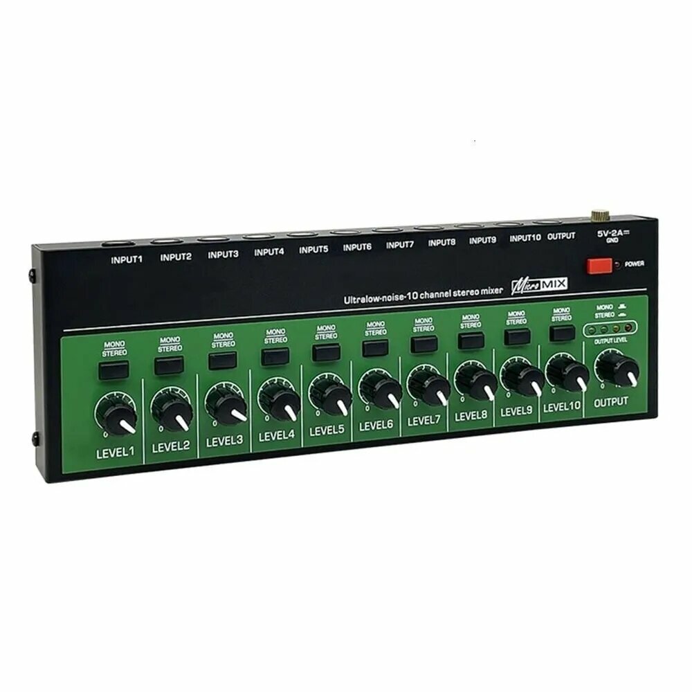Аудиокабель 2-pin 4 мм/2.5 мм, разноцветный