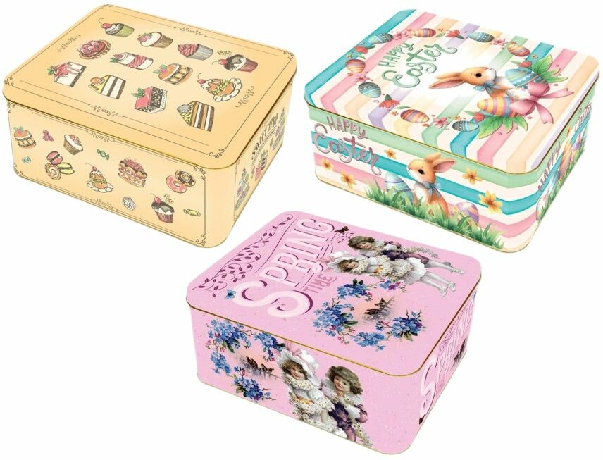 Кулич Battistero Colomba Классический в жестяной подарочной упаковке 700г