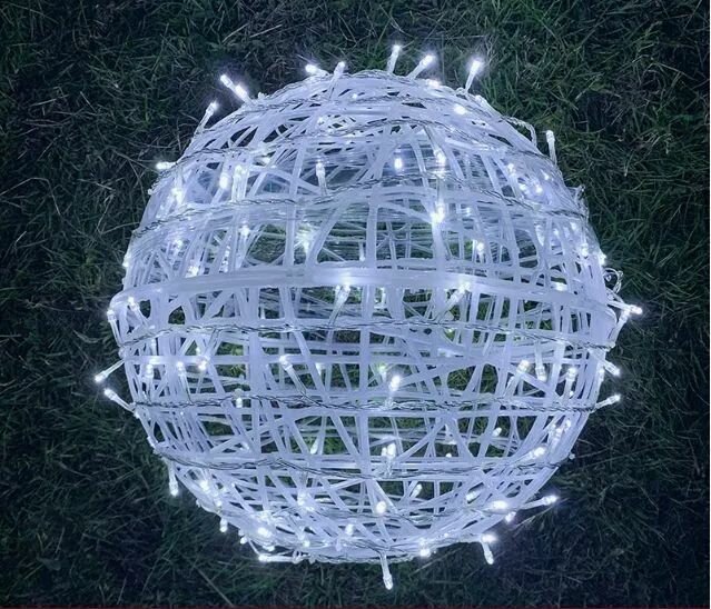 Каркасная светодиодная фигура Фонарь 20 см