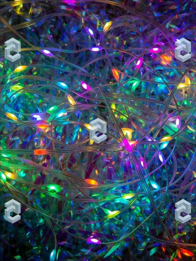Электрогирлянда интерьерная Нить Светодиодная, 20 м, питание От порта USB, 1 шт
