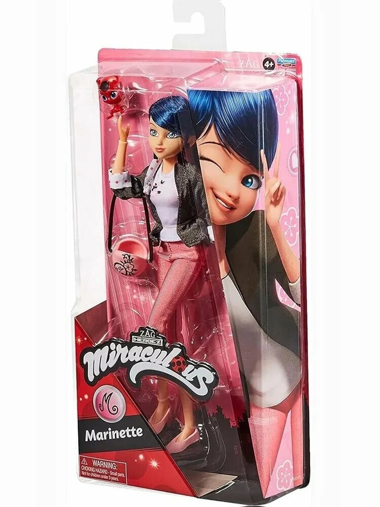 Кукла "Леди Баг и Супер-Кот", Маринет с аксессуарами 27 см, Miraculous, 50005