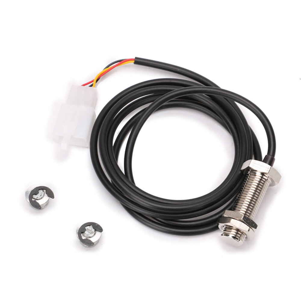 1 * Кабель датчика + 2 * Магнитные железные датчики спидометра/тахометра для мотоцикла, цифровой спидометр для , аксессуары и запчасти для мотоциклов