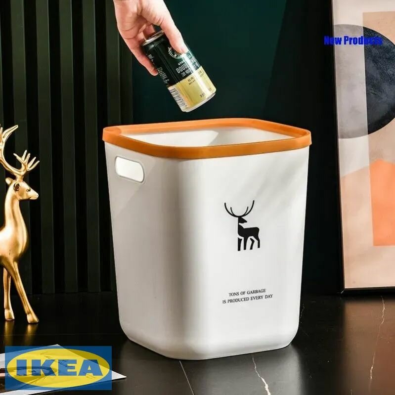 IKEA Мусорное ведро, 10 л, 1 шт