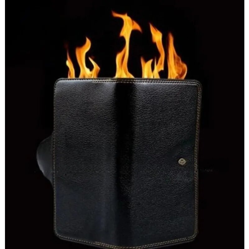 Фокусный кошелек Enjoyer Supreme Fire Black