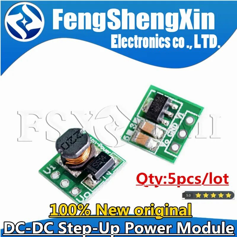 DC-DC повышающий модуль питания 5V Output, 5шт