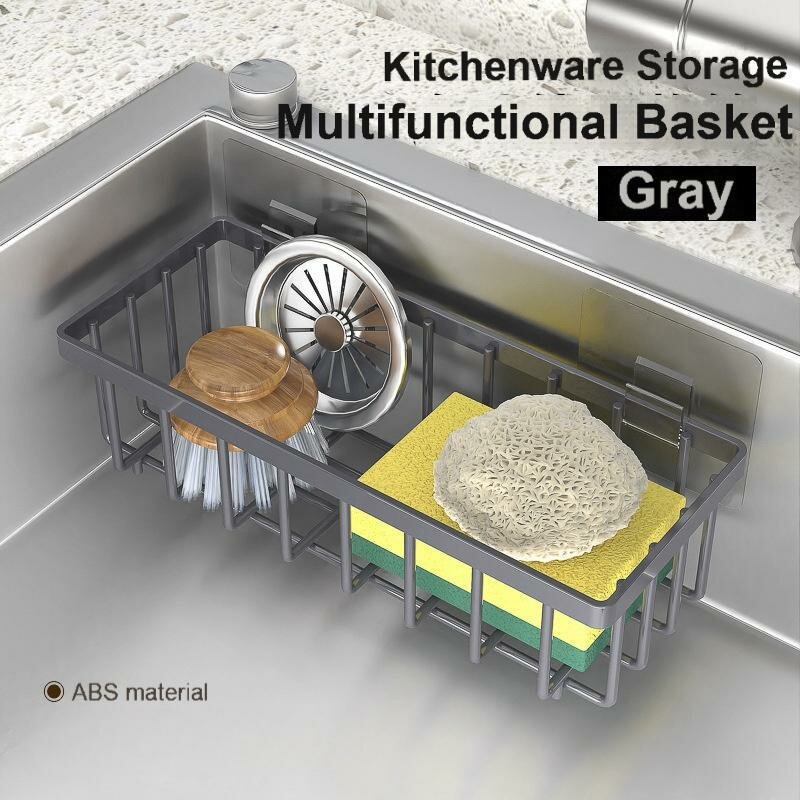 Стойка для жидкости для мытья посуды, инструмент для мытья посуды, стальная вата, тряпка, губка, система слива для раковины