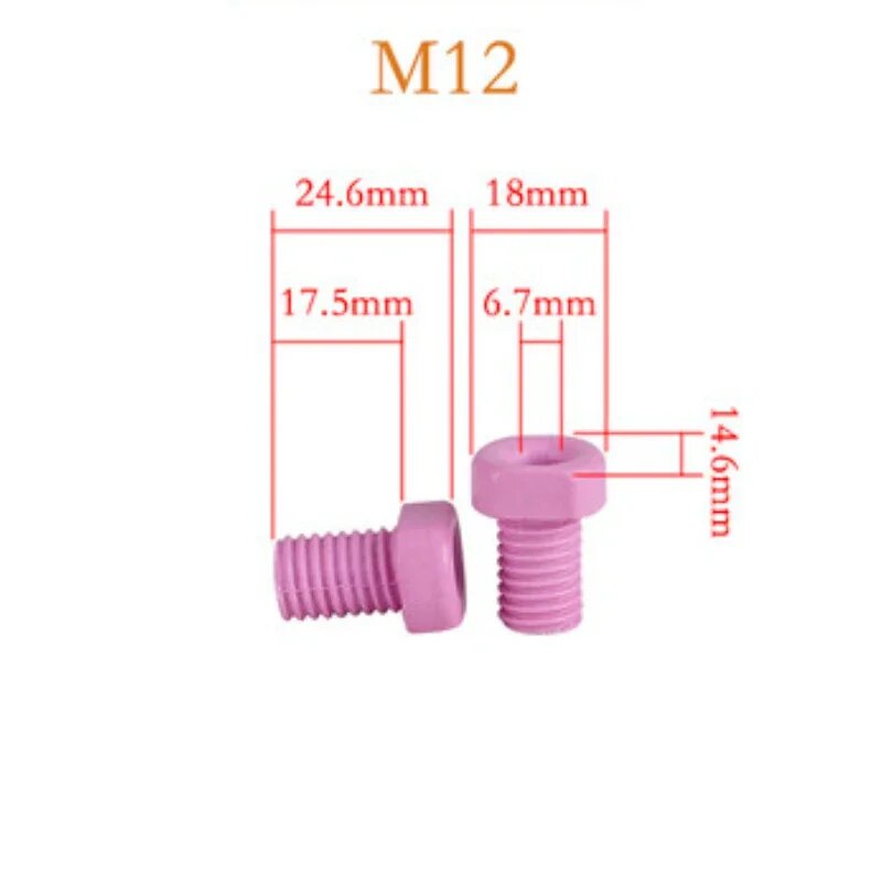 Керамические винты M8-M24 M12