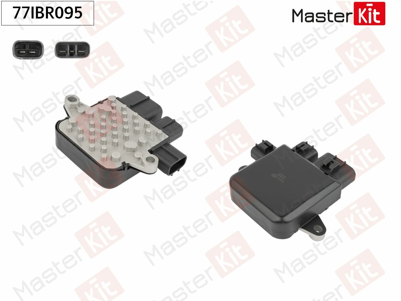 Резистор вентилятора Mitsubishi LANCER, VII, CSA CTA/OUTLANDER I CUW 2000 - 2013 MasterKit 77IBR095