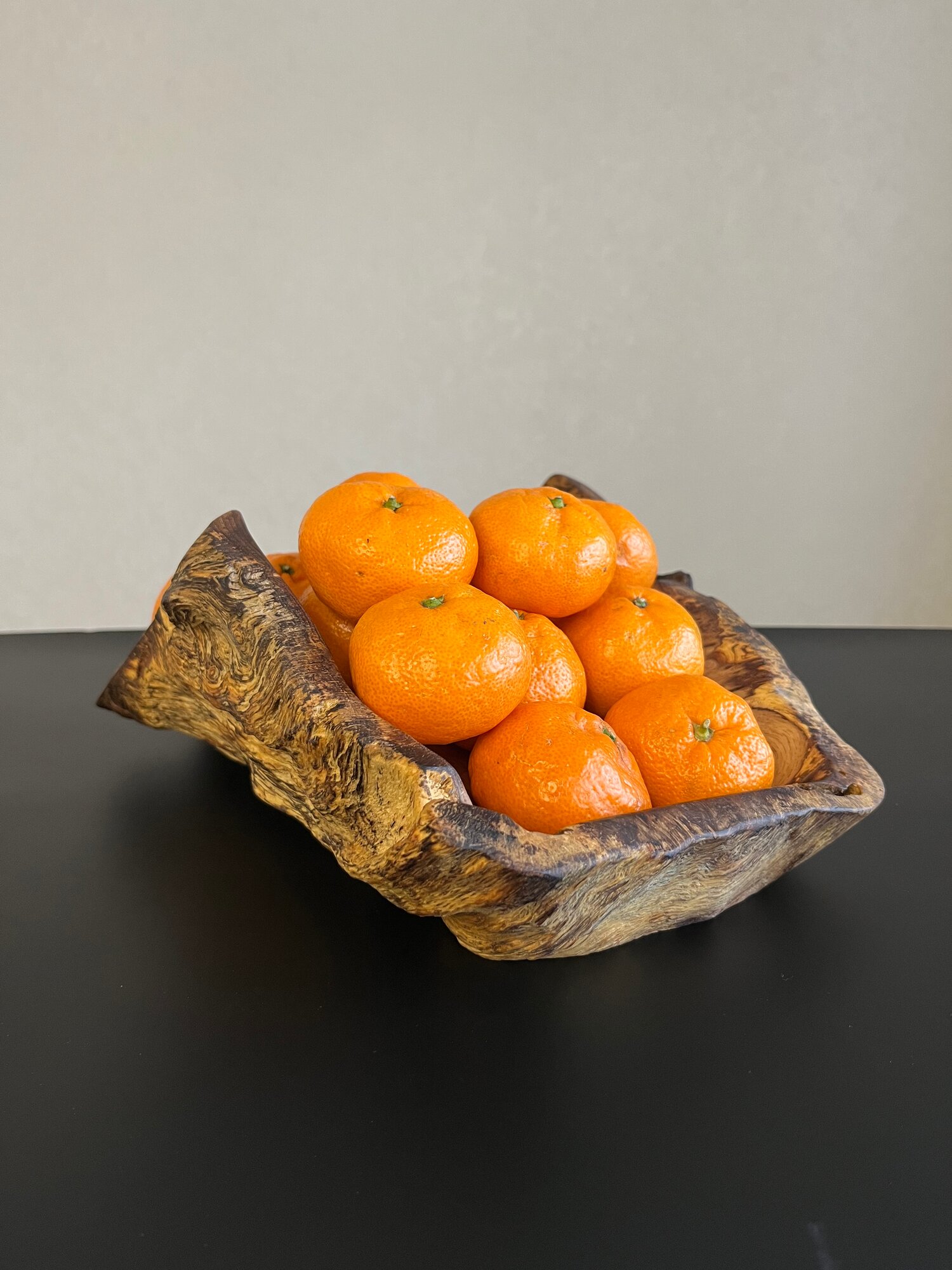 Эксклюзив! Чаша из сувеля дуба, ваза для фруктов из натурального дерева