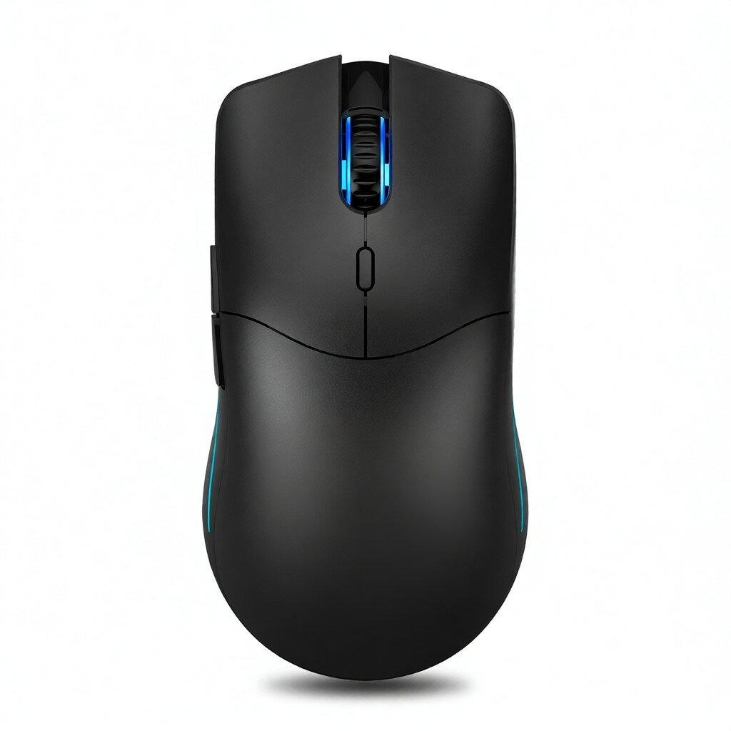 Мышь для игр F-22 2.4GHz беспроводная оптическая 6 кнопок с 3 регулируемыми DPI 1200-2400-3200 для ПК ноутбука размер 12.8*6.7*3.8cm вес 75g