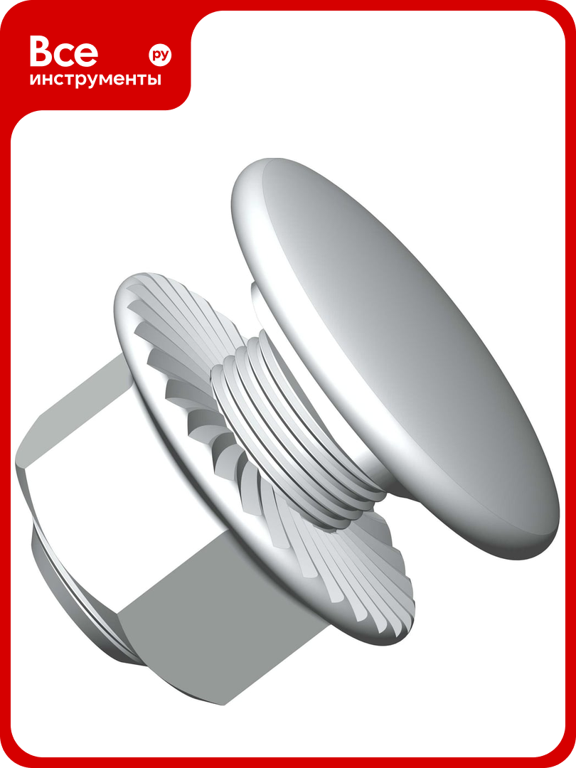 Комплект соединительный УМС КС М6x10 100 шт. KS-6-10