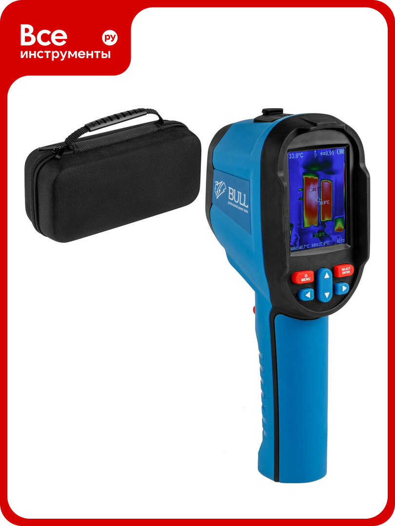 Тепловизор BULL TIC 1290 в коробке, 120x90, 25 Гц, -20C…+550C 1323695