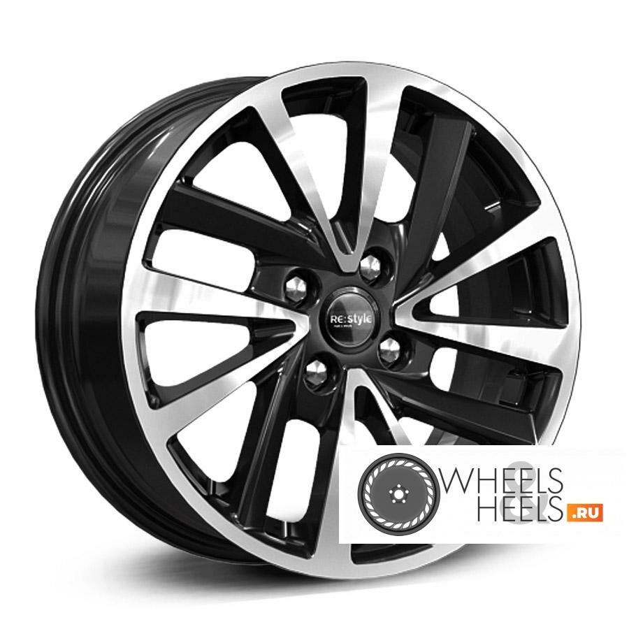 Диск iFree Original Granta FL КС899 15x6 4x98 et35 dia58.6 Черный с полированной лицевой поверхностью