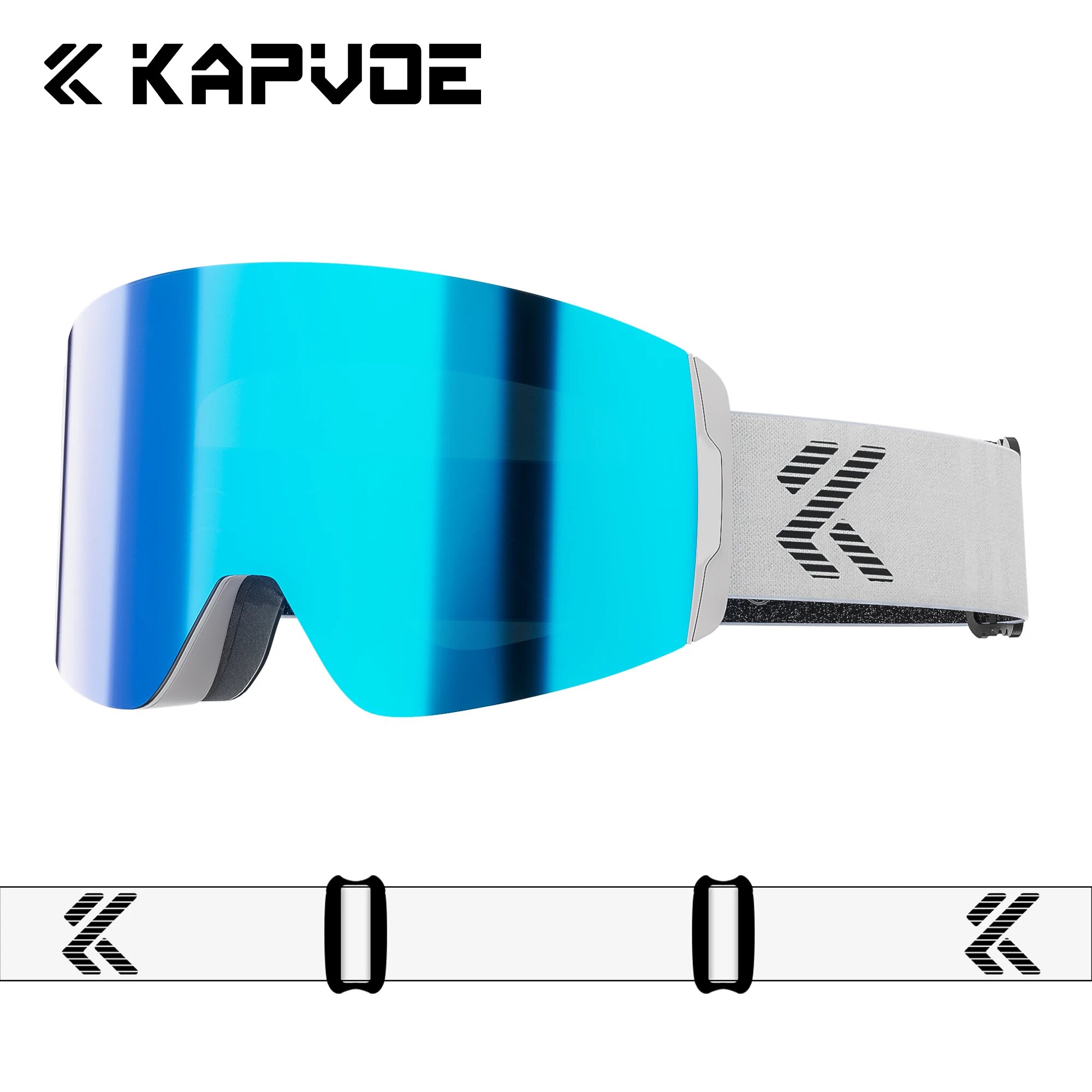 KAPVOE лыжные очки K718, синий, DZ-K718-Q-18
