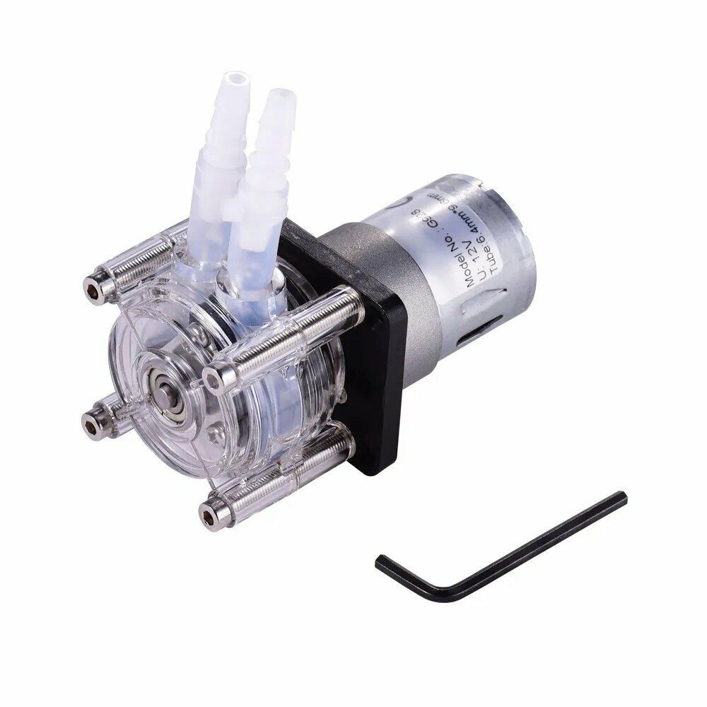 Перистальтический насос GROTHEN 24V - силиконовая трубка, самовсасывающий
