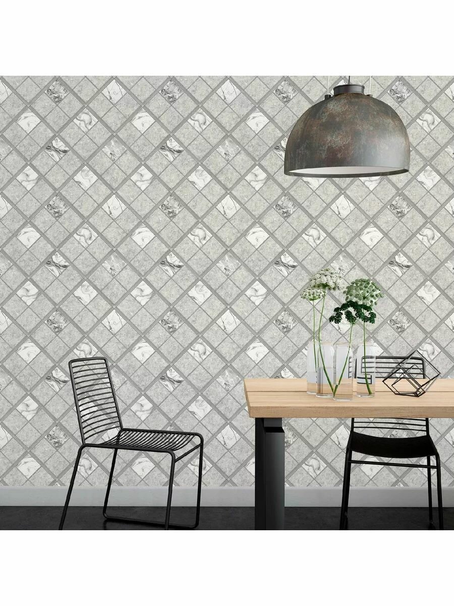 Виниловые обои Elysium, для кухни, моющиеся, водостойкие, 0,53*10.05 м