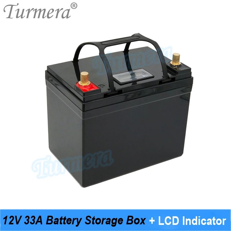 Ящик для хранения батарей Turmera 12В Box LCD 2XM6