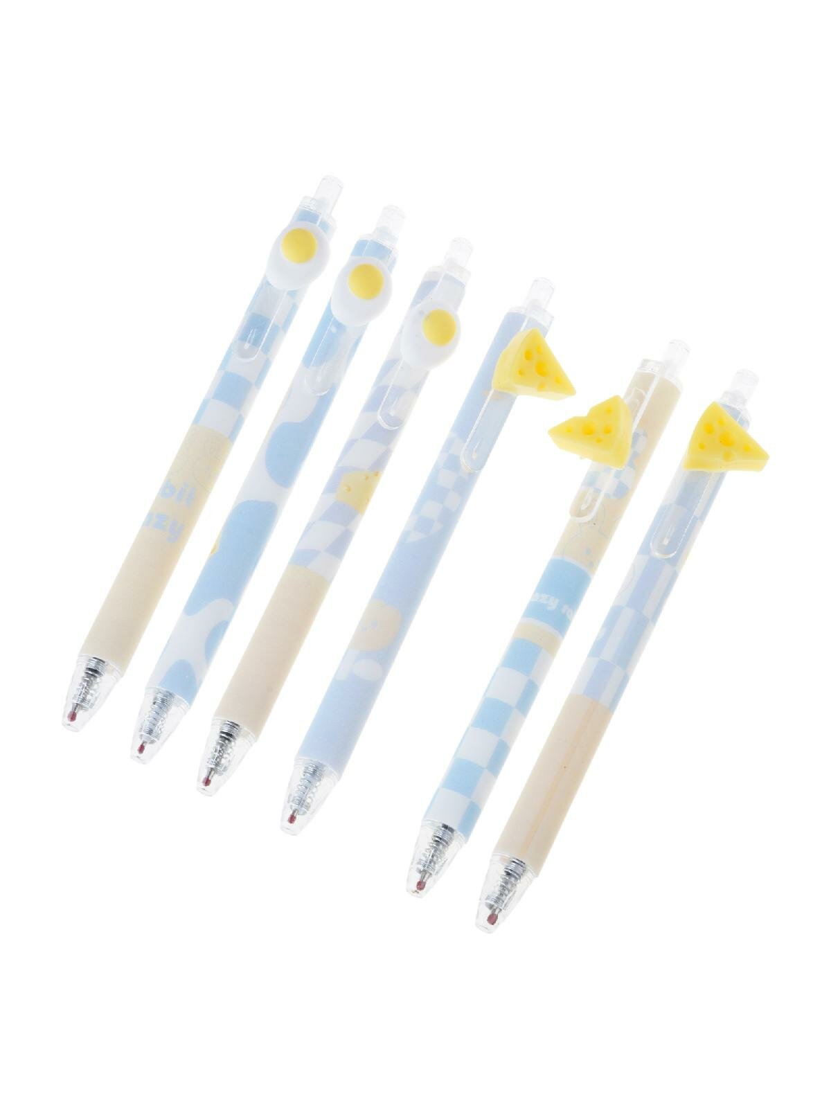 Гелевая ручка с морской солью и сыром в упаковке из 6 штук