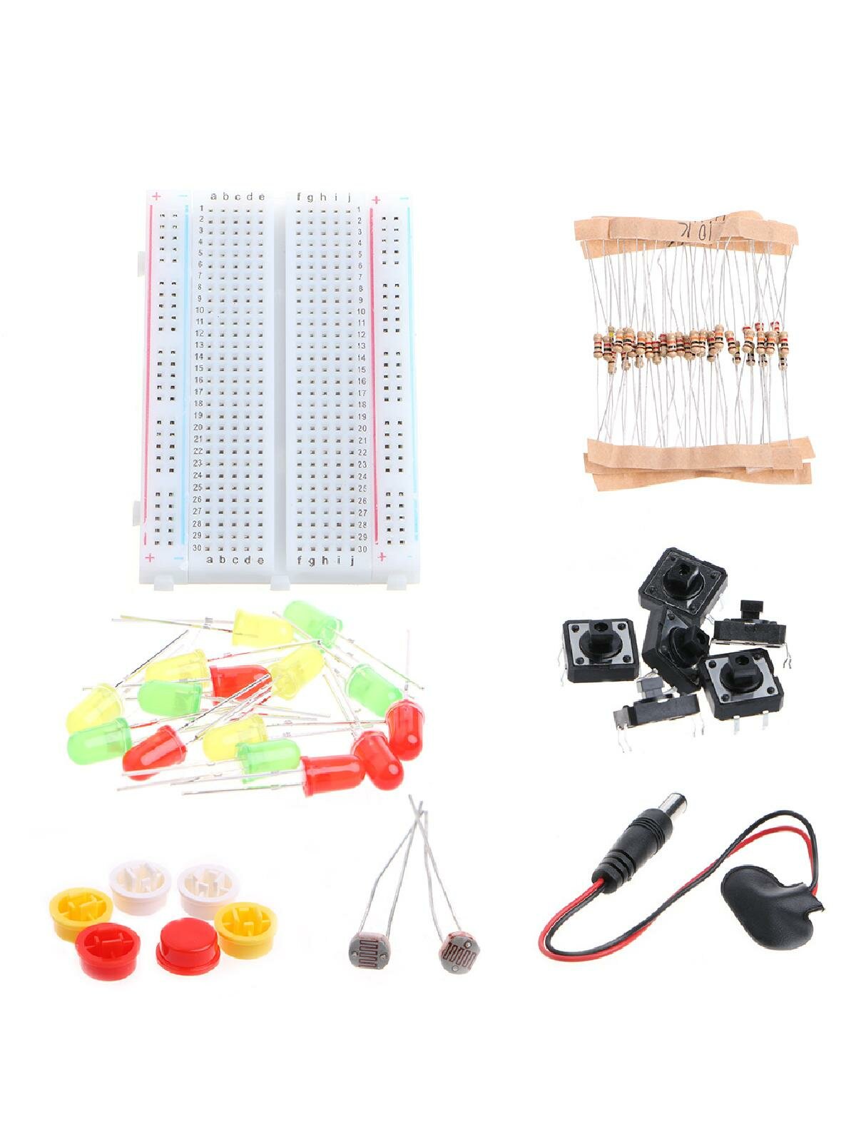 Стартовый комплект arduino uno r3 mini-макетная плата со светодиодной перемычкой и кнопкой