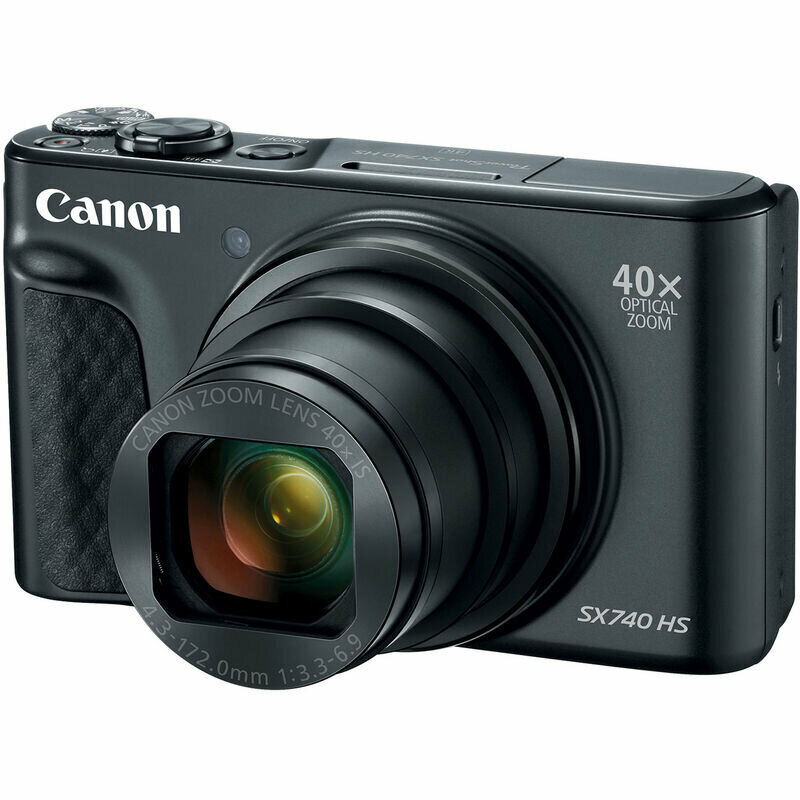 Фотоаппарат Canon PowerShot SX740 HS Black, черный