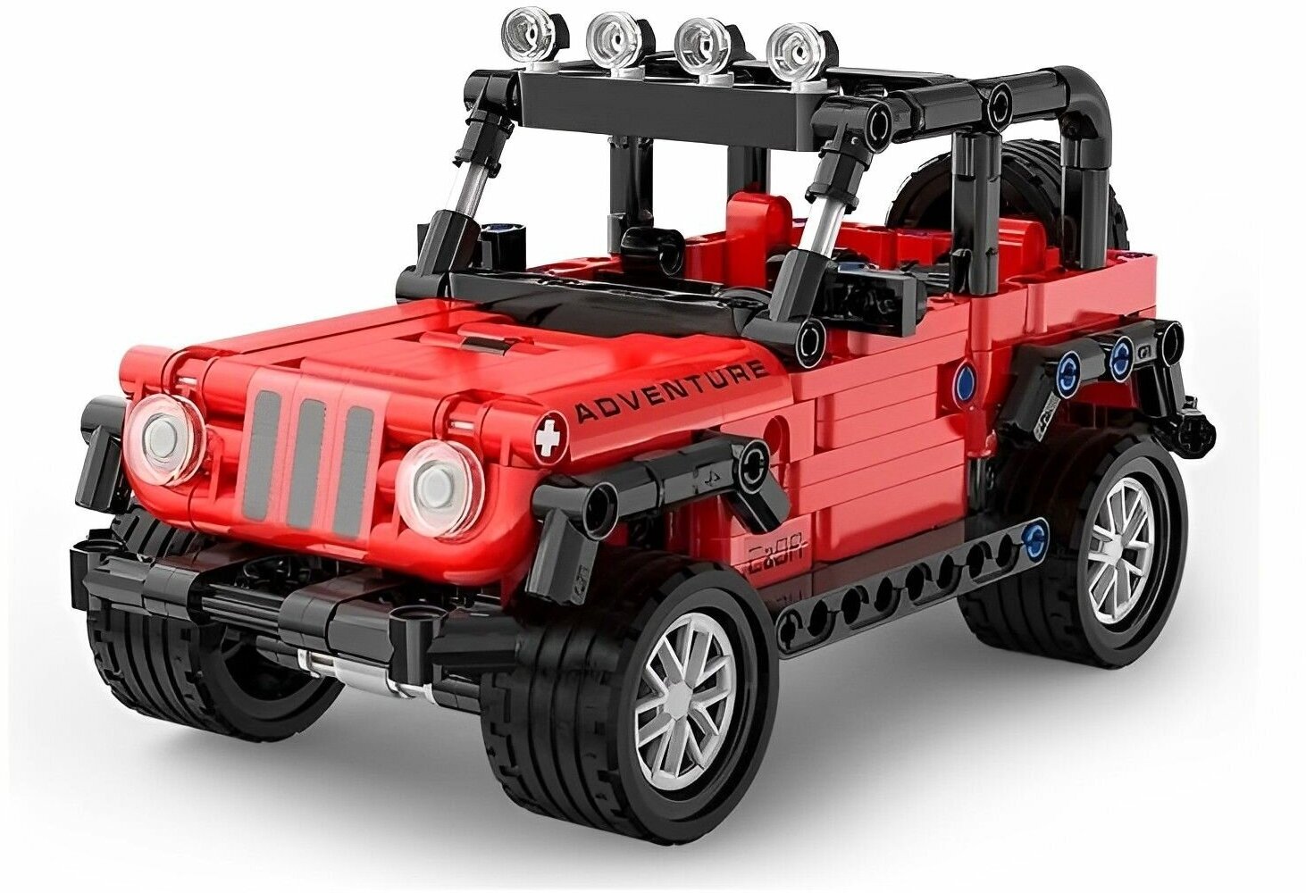 Детский конструктор CADA внедорожник Adventure, инерционный 317 деталей C52027W