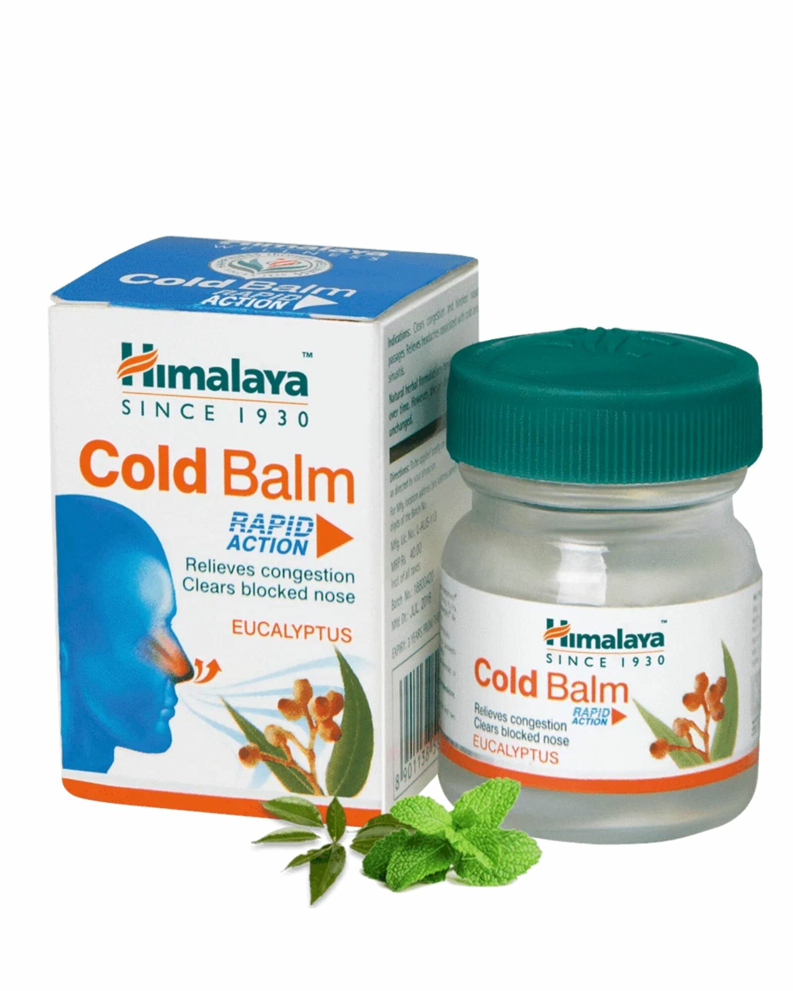 Бальзам от простуды и головной боли Хималая / Himalaya Cold Balm, 10 гр.