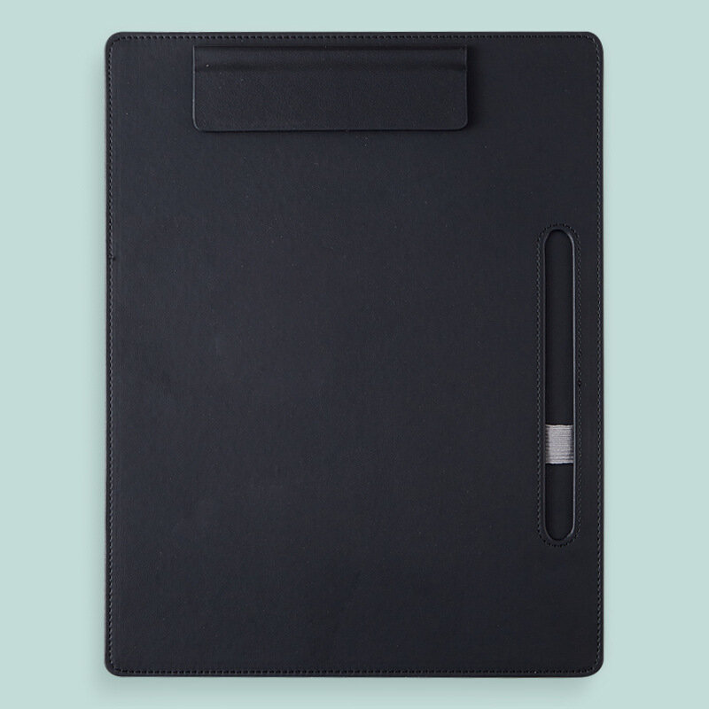 Папка-планшет A4, папка для документов, книга для подписей, кожаная высококачественная папка для деловых контрактов с отделением для ручки, офисная папка для презентаций продаж
