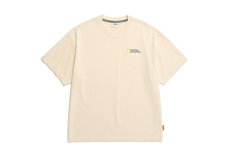 Футболки унисекс NATIONAL GEOGRAPHIC 4232899 с круглым вырезом тонкие прямого кроя M EU