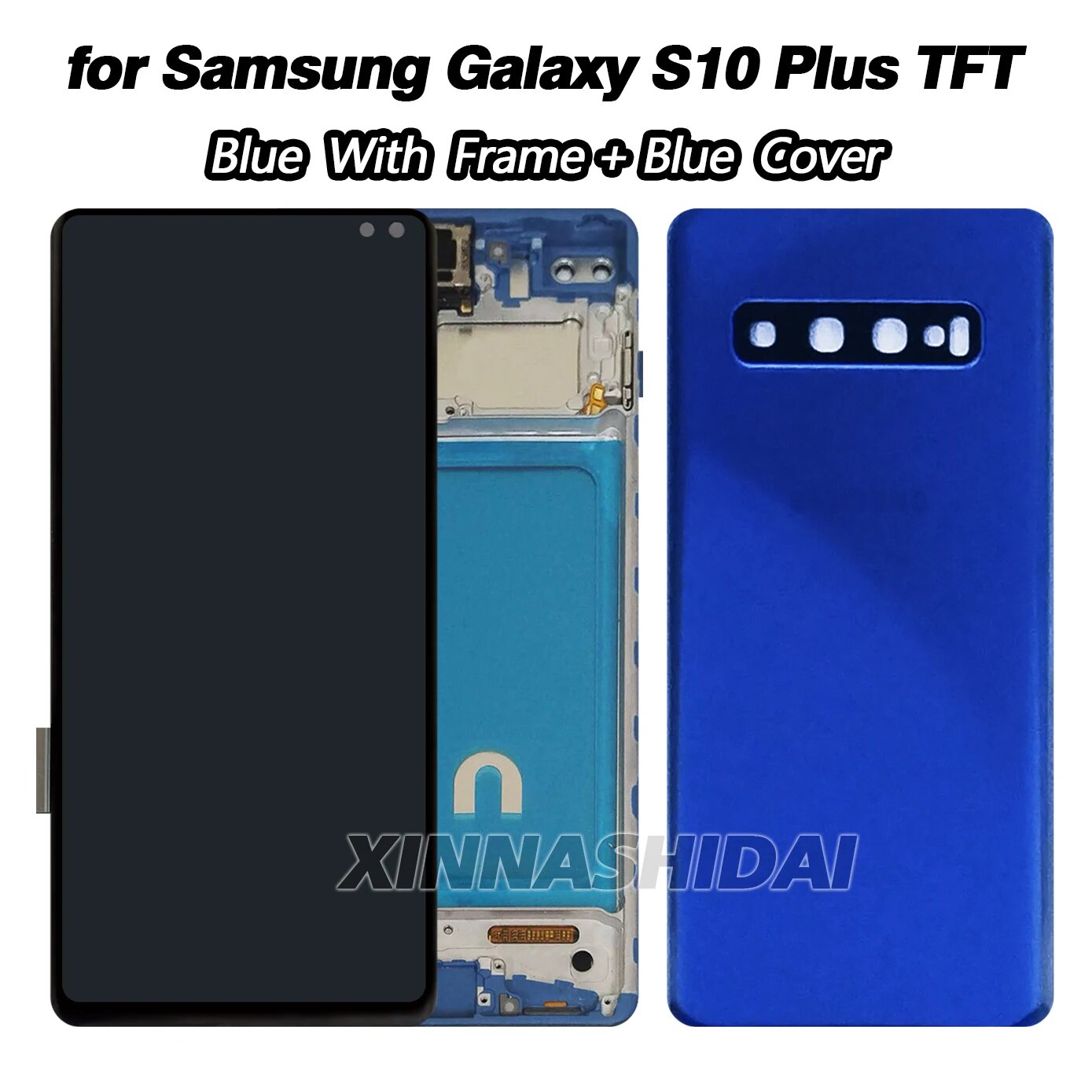 TFT ЖК-дисплей для Samsung Galaxy S10 Plus SM-G9750 G975F Дигитайзер сенсорного экрана для Samsung Galaxy S10plus ЖК-дисплей с рамкой