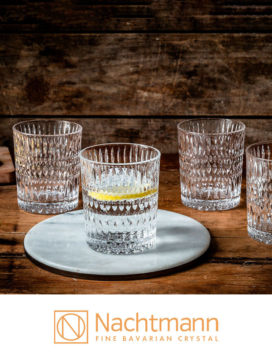 Набор стаканов низких Nachtmann Ethno, 4 шт, 295 мл, хрустальное стекло